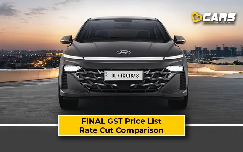 Final Hyundai Verna Price List After GST Rate Cut (Confirmed)