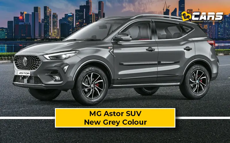 MG Astor Now Gets A New Grey Colour — Orange Discontinued