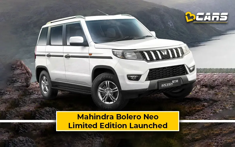 Mahindra Bolero Neo Limited Edition Launched