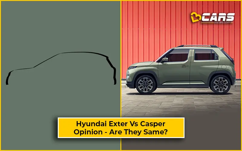Hyundai Exter Vs Casper - Design Comparison