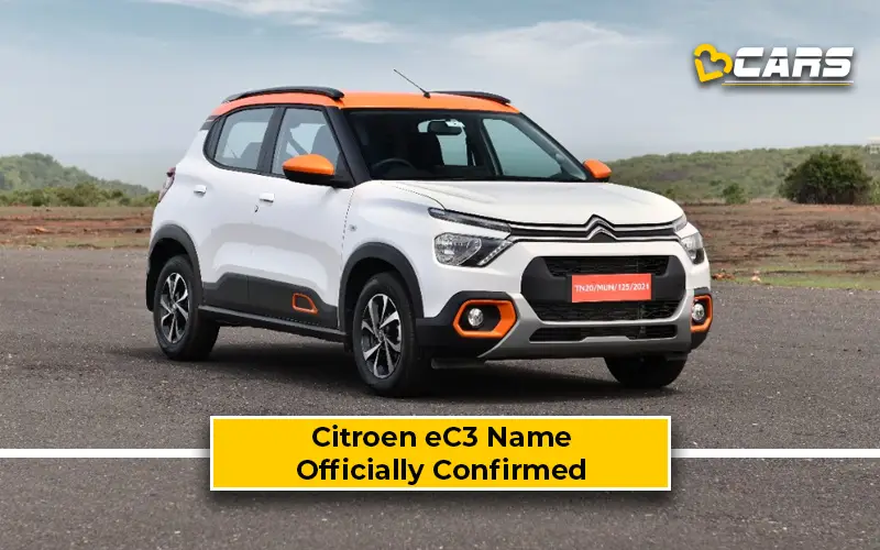 Citroen eC3 Name Confirmed Ahead Of Early 2023 Launch