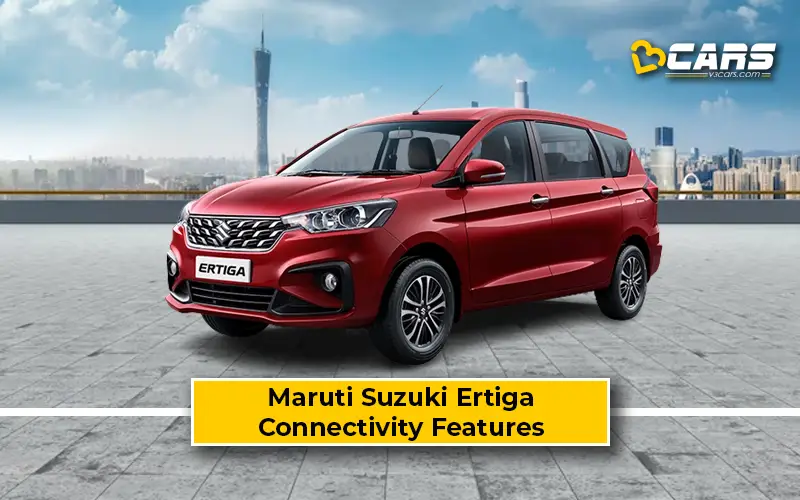 Maruti Suzuki Ertiga Gets Wireless Connectivity And Arkamys Sound