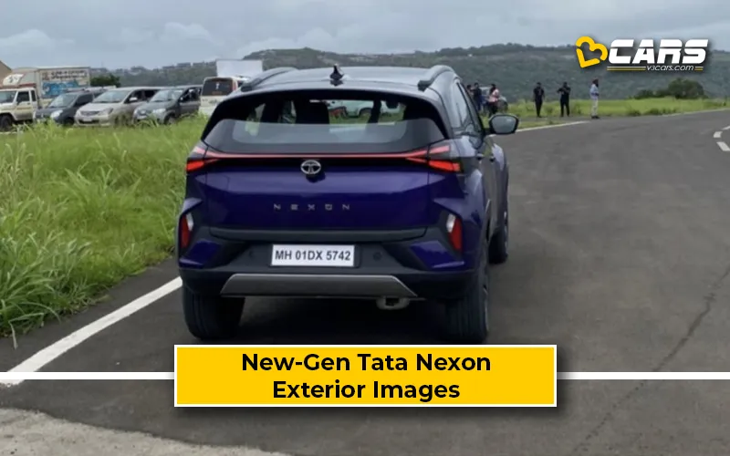 New-Gen Tata Nexon Exterior Images Leaked