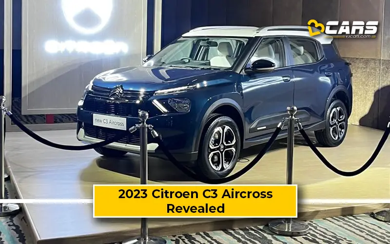 Citroen C3 Aircross 2023 Launch - Interior, Features & Powertrain