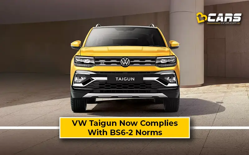 Volkswagen Taigun Updated With BS6-2 Compliant Engines