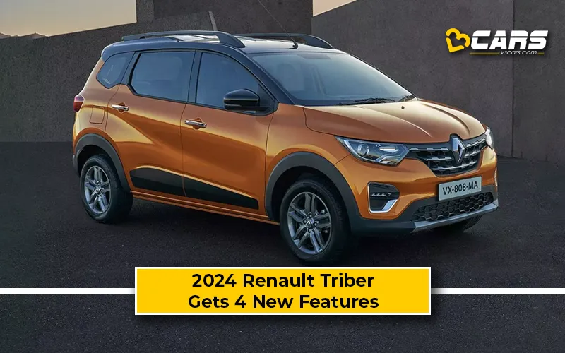 4-New Features Of 2024 Renault Triber