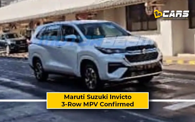 New Maruti 3-Row MPV To Be Called Invicto