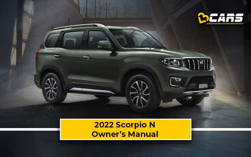 Mahindra Scorpio N Owners Manual Leaked — Features And Dimensions