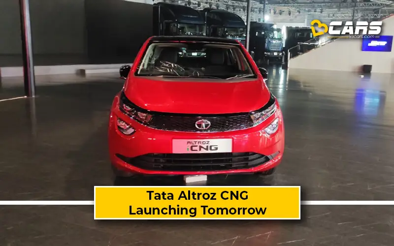 Tata Altroz CNG Launching Tomorrow