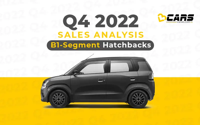B1-Segment Hatchbacks Quarterly Car Sales Analysis - Q4 2022 | YoY Change