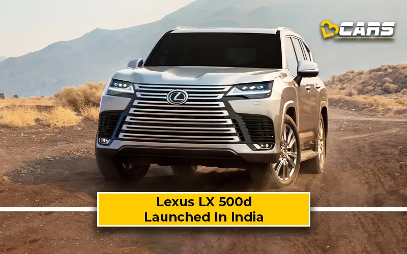 Lexus LX 500d Luxury SUV Launched In India