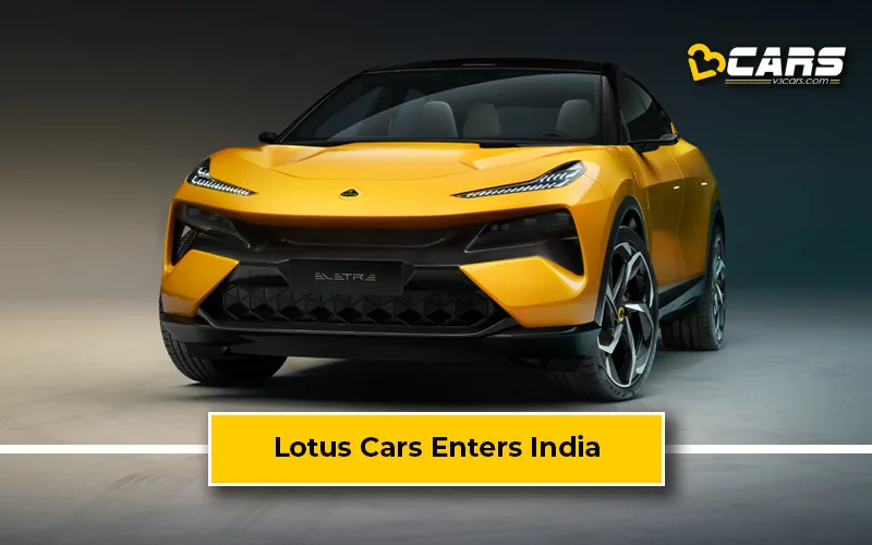 Lotus Cars Enters India With Eletre Electric SUV (Press Release)