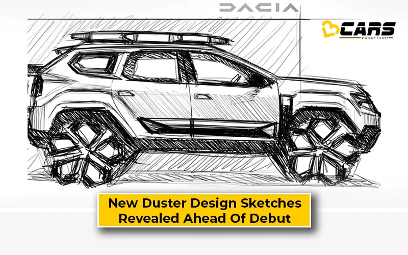 New Renault Duster Design Sketches Revealed Ahead Of November 29 Debut