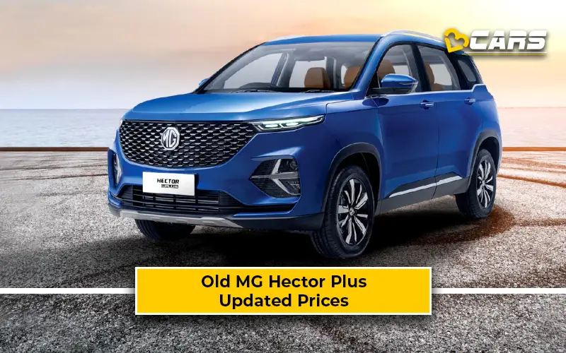 Old MG Hector Plus Remains On Sale — Price List Inside