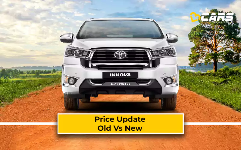 Toyota Innova Crysta Increased Prices Inside | July 2023
