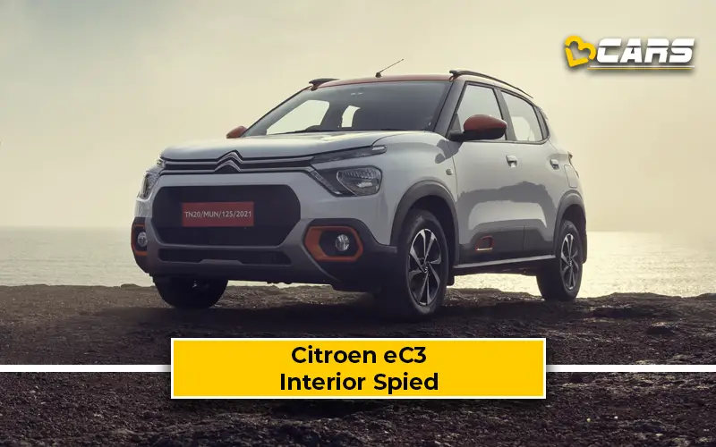Citroen eC3 Interior Spied Ahead Of Launch