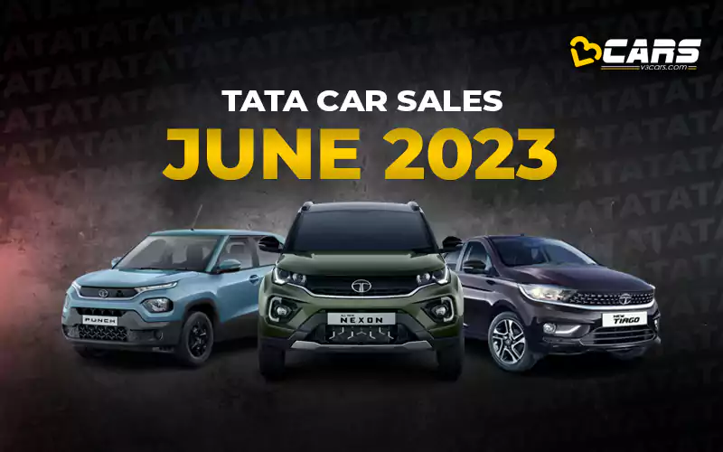 June 2023 Tata Car Sales Analysis - YoY, MoM Change, 6-Month Trend