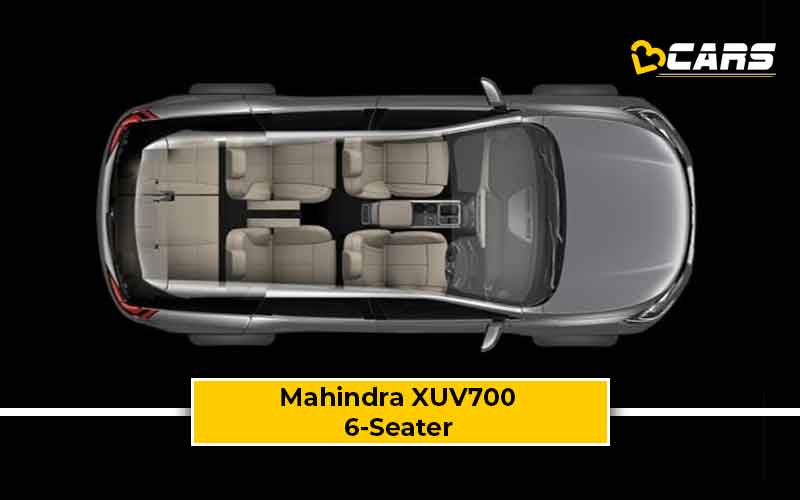 Mahindra XUV700 To Get 6-Seat Variants With Captain Seats