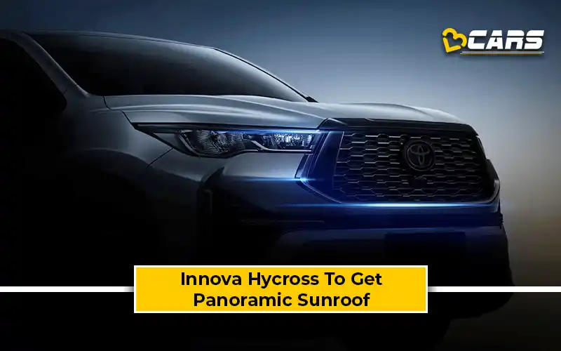 Toyota Innova Hycross To Get A Panoramic Sunroof — 3D Model Leaked