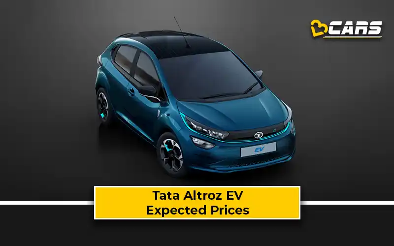Tata Altroz EV Expected Prices