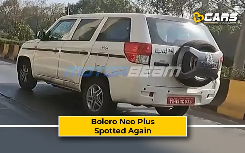 2023 Mahindra Bolero Neo Plus Spotted Again