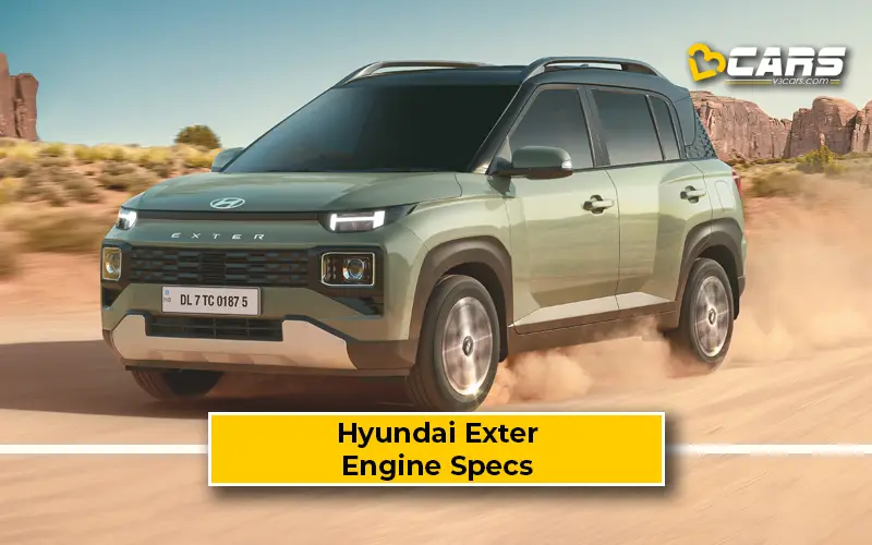Hyundai Exter (Small SUV) - Expected Petrol Engine Specs