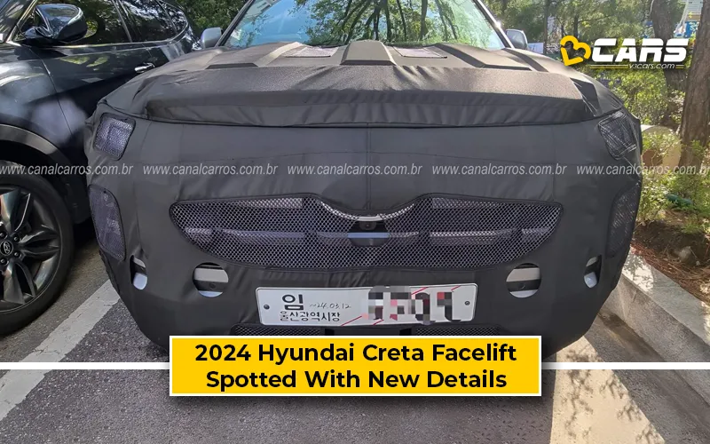 2024 Hyundai Creta Facelift Spotted With New Details