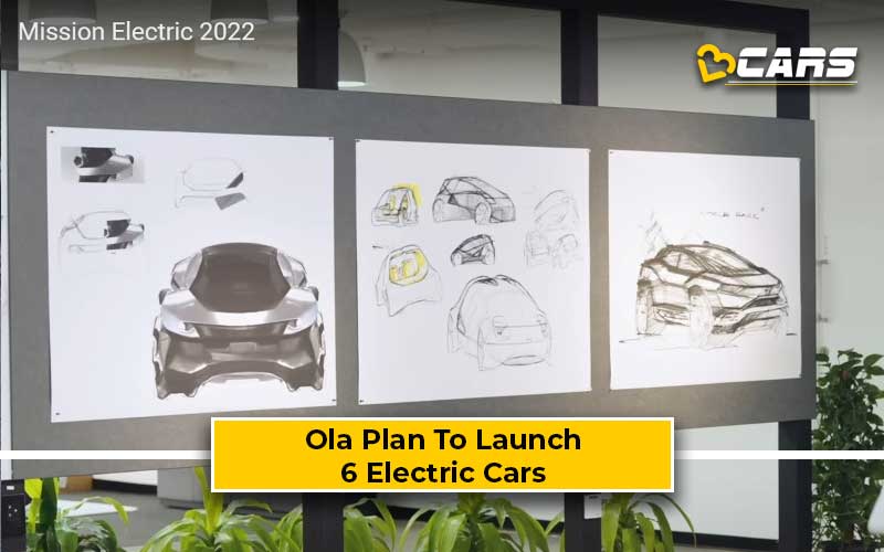 Ola Electric To Launch 6 EVs Based On 2 Platforms