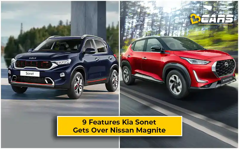 9 Features Kia Sonet Gets Over Nissan Magnite