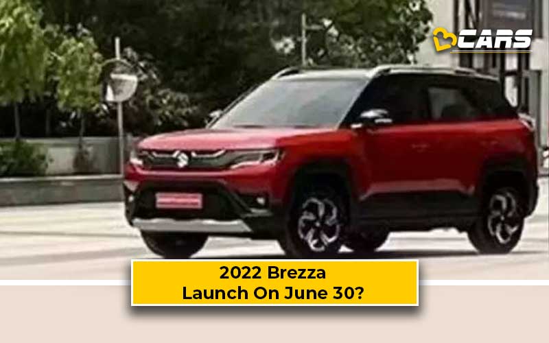 Maruti Suzuki Confirm New Launch On June 30 — 2022 Brezza Likely