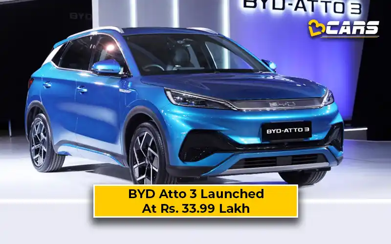 BYD Atto 3 Electric SUV Launched In India