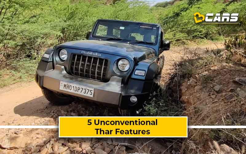 5 Features Only Mahindra Thar Lovers Know About The Off-Road SUV