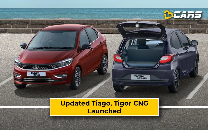 Tata Tiago, Tigor CNG Now Get Twin CNG Cylinders