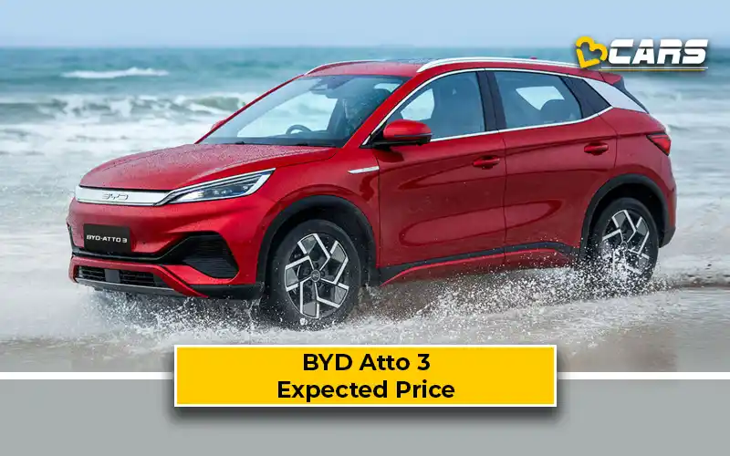 Byd Atto 3 Expected Price In India — Launch In November 2022