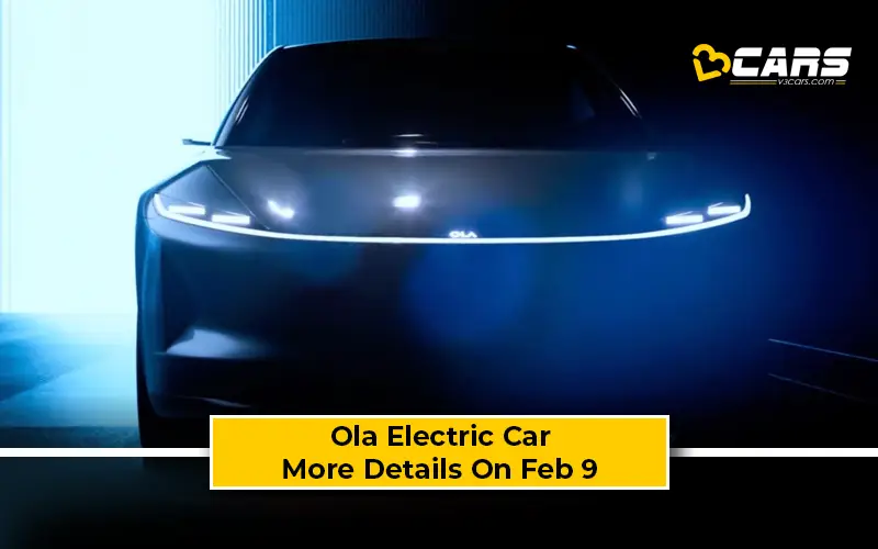 Ola Electric Car Concept - More Details Coming On Feb 9