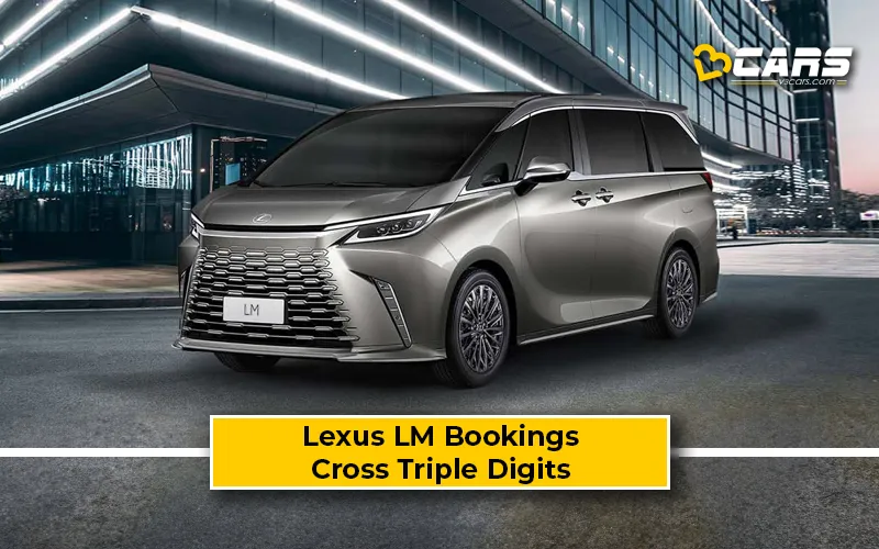 Lexus LM Luxury MPV Bookings Cross Triple Digits (Press Release)