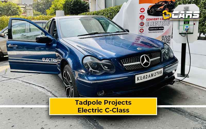 Tadpole Projects Convert Mercedes-Benz C-Class Petrol Into EV