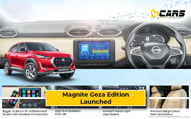 Nissan Magnite Geza Edition Launched In India At Rs. 7.39 Lakh