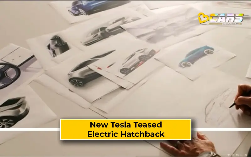 Tesla Tease A More Affordable Electric Hatchback On Twitter