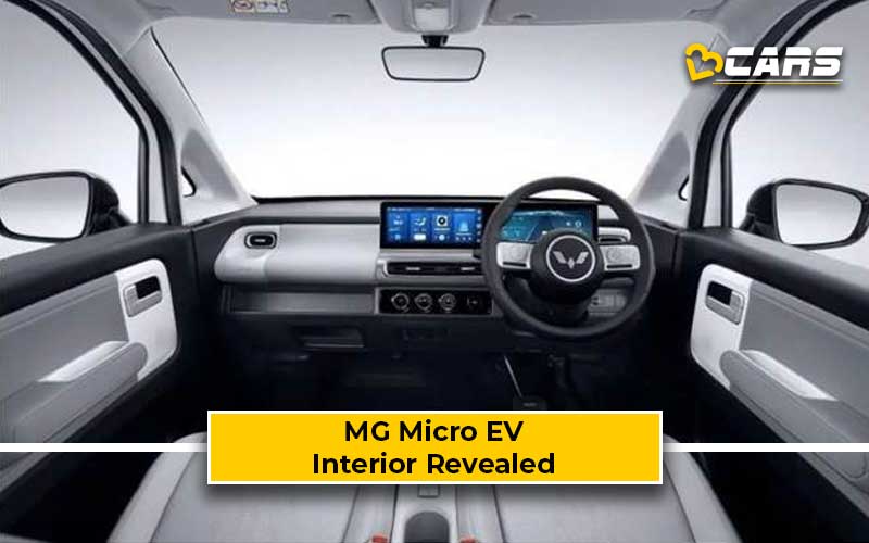 Interior Of MG Micro EV Revealed