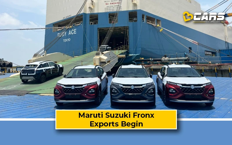 Maruti Suzuki Fronx Exports Begin