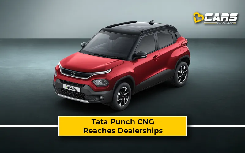 Tata Punch CNG Reaches Dealerships Ahead Of Launch