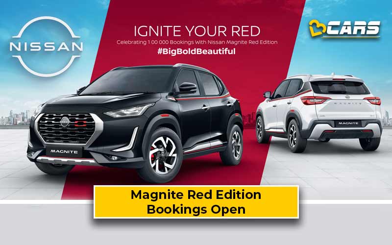 Nissan Open Bookings For Magnite Red Edition Ahead Of July 18 Launch