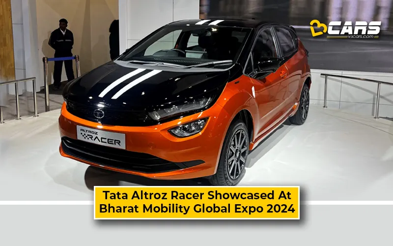 Tata Altroz Racer Shown At Bharat Mobility Expo – What Has Changed