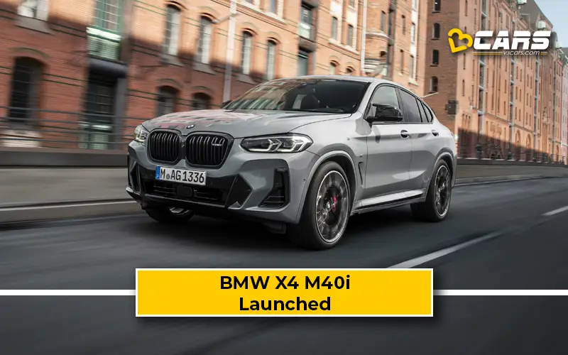BMW X4 M40i Launched In India At Rs. 96.20 Lakh