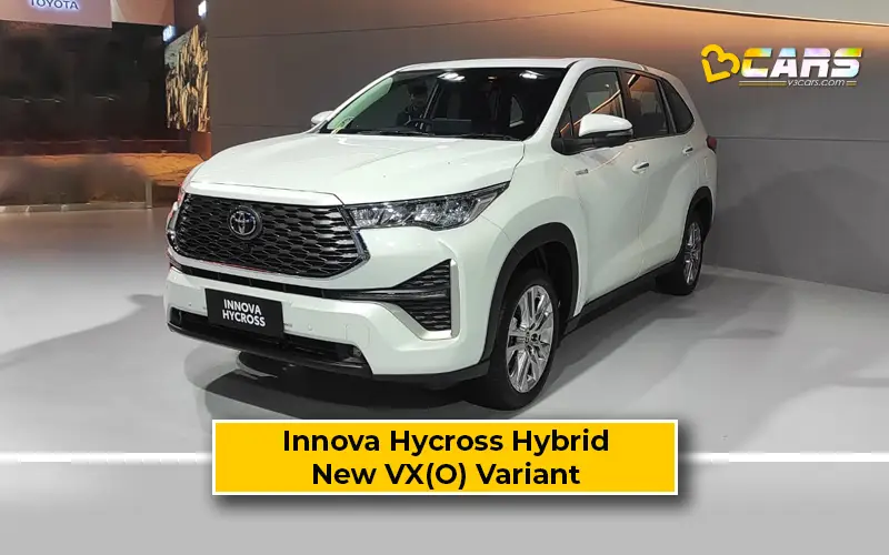Toyota Innova Hycross Hybrid Gets A New VX(O) Mid Variant