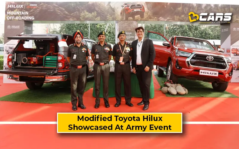 Toyota Showcase Special-Purpose Hilux At Army Event (Press Release)