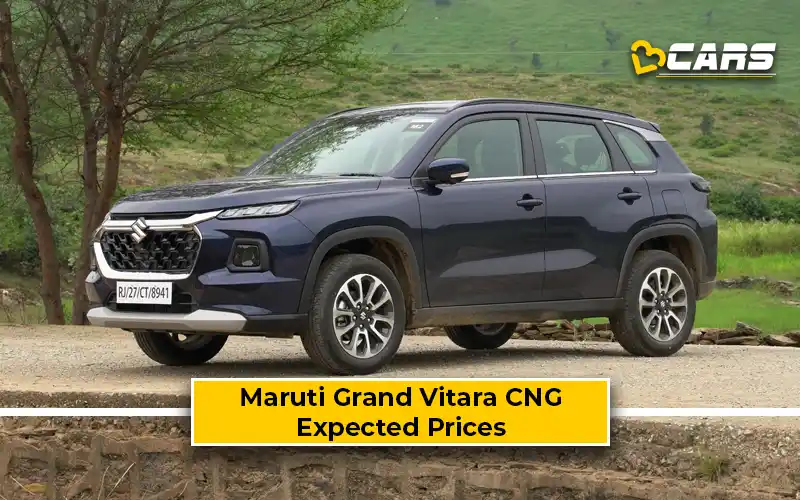 Maruti Nexa Grand Vitara CNG Expected Prices