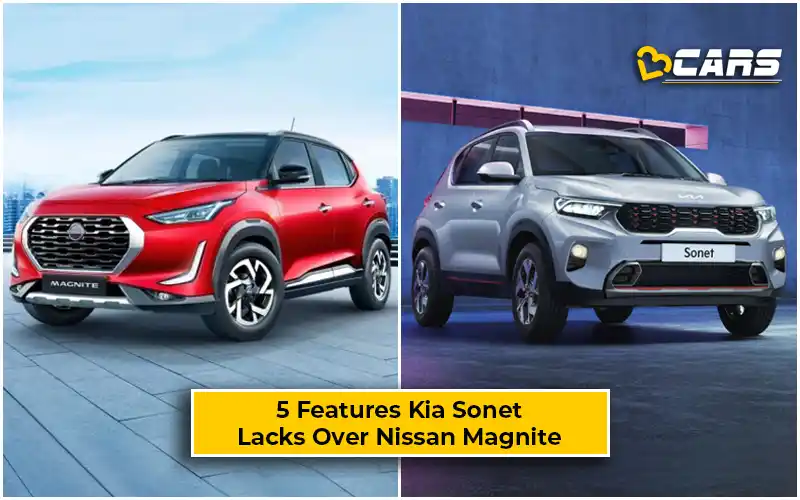 5 Features Nissan Magnite Gets Over Kia Sonet