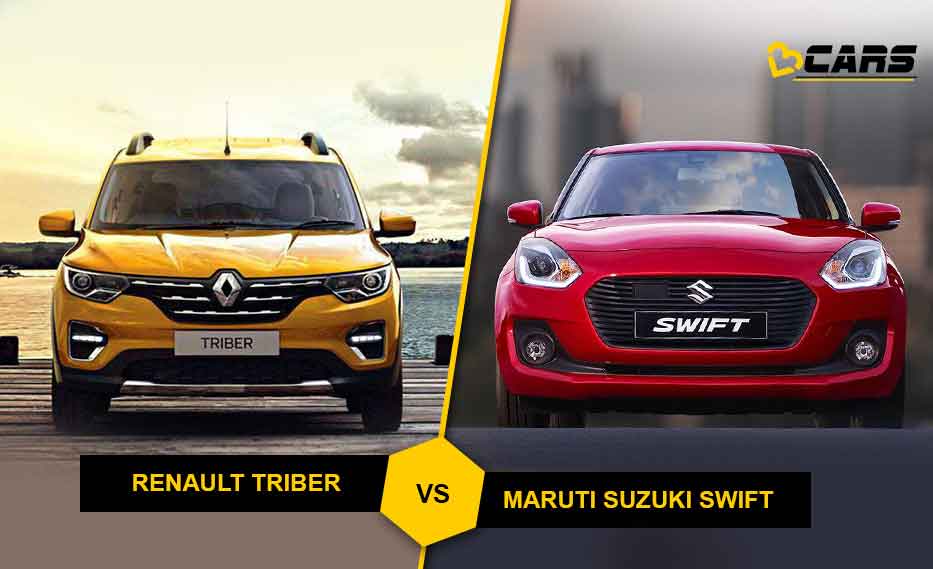 Online Sandeep: Renault Triber vs Maruti Suzuki Swift: Specification ...